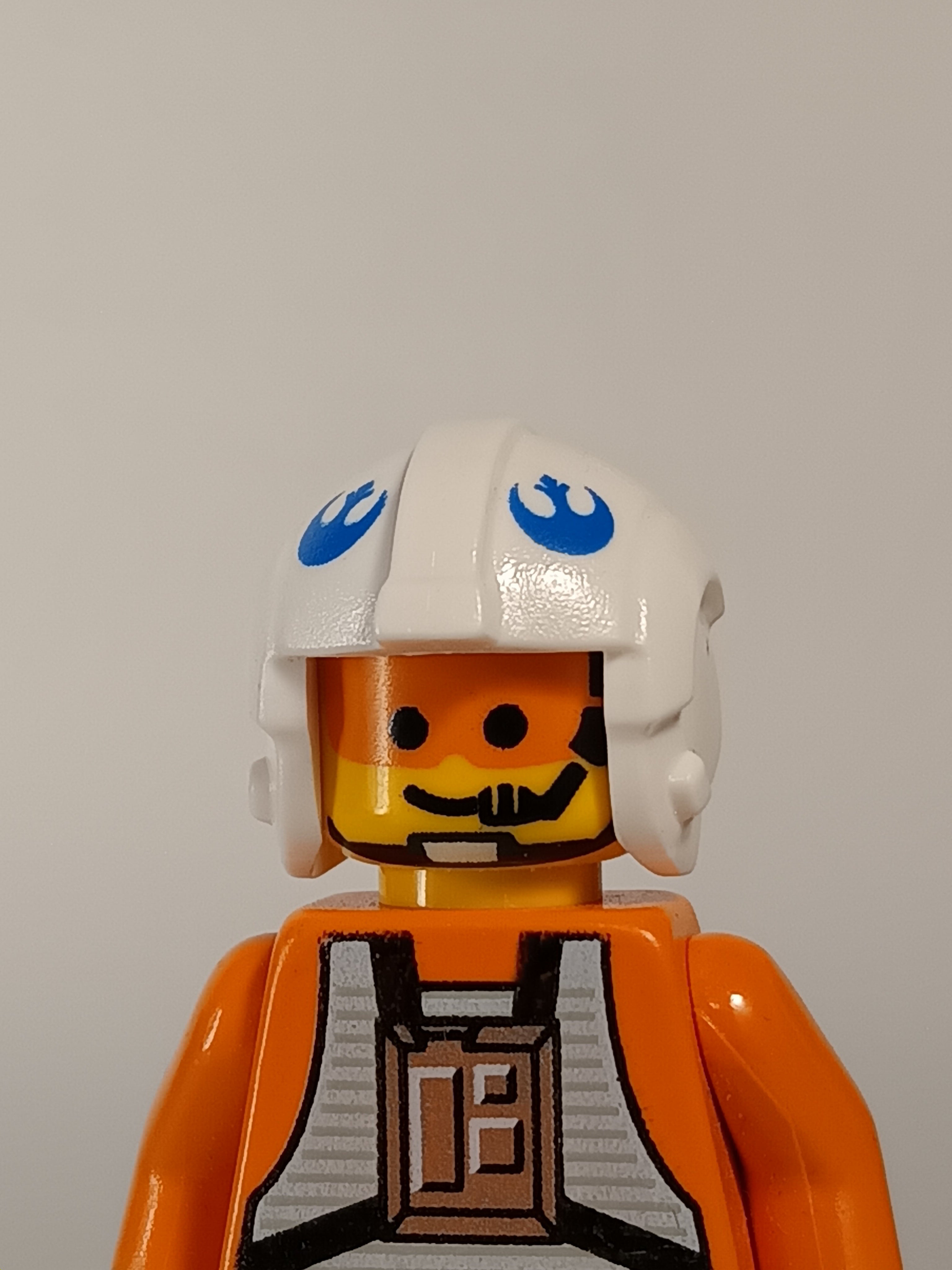Smiley Pilot Head – Panda Brick Customs